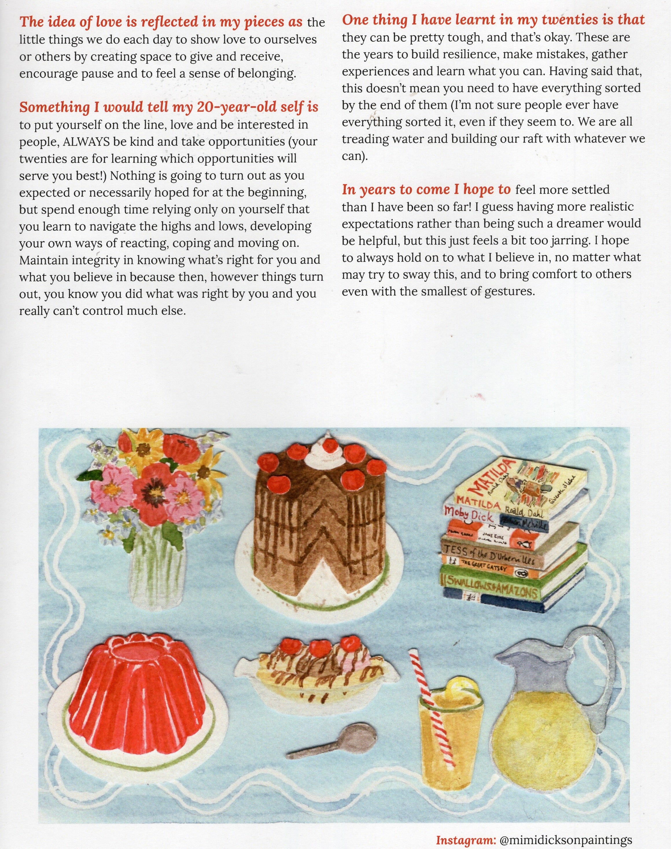 Press/Interviews – Mimi Dickson